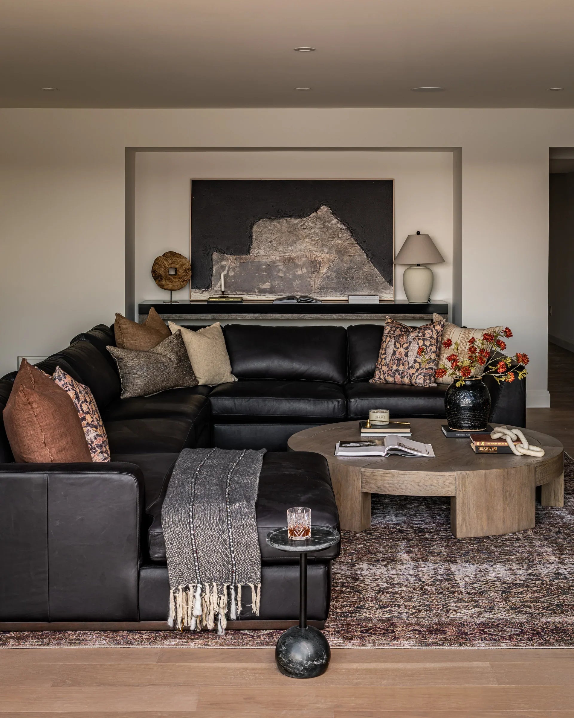 Edgewater - Basement Living Room – West of Main